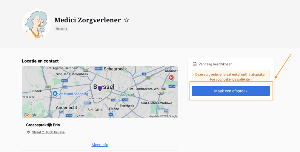 Hoe maak ik online een afspraak via afspraken.be?